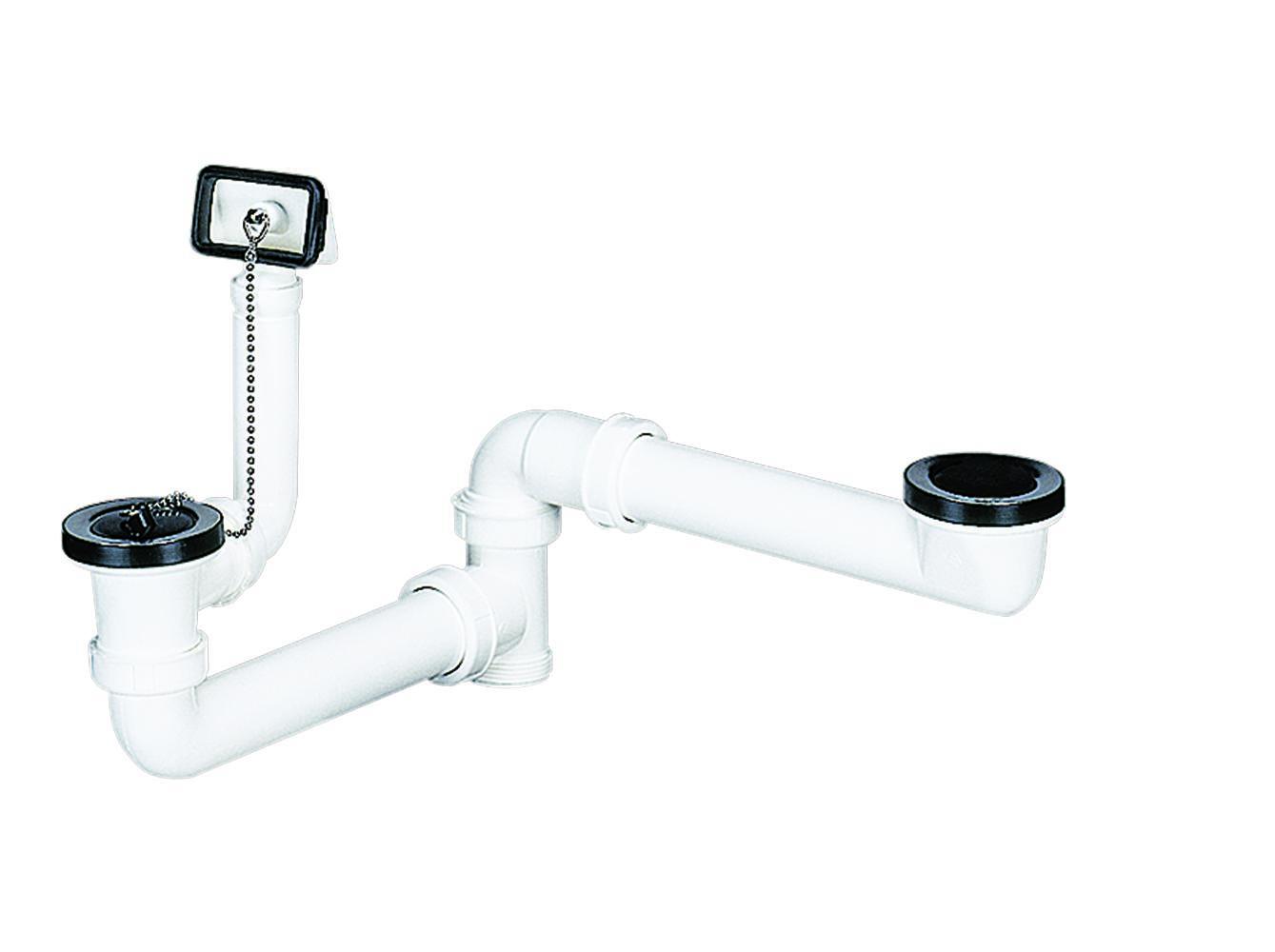 waste and overflow set type 023 U, 1 1/2"