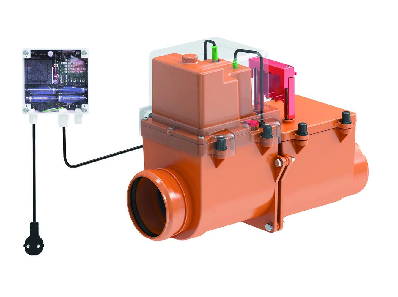 anti-flooding valve Stausafe F, DN 100