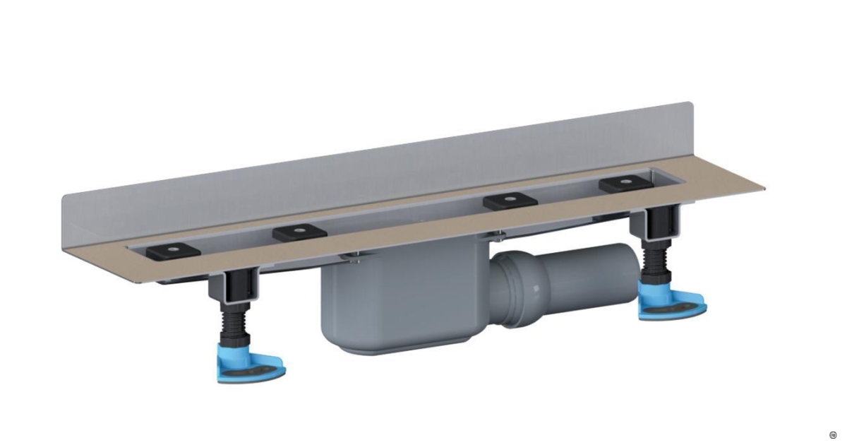 shower channel CeraLine W 500 mm, DN 50